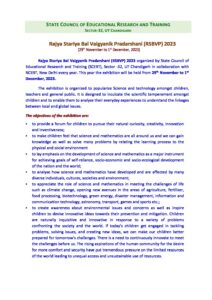 Details of RSBVP – SCERT CHANDIGARH